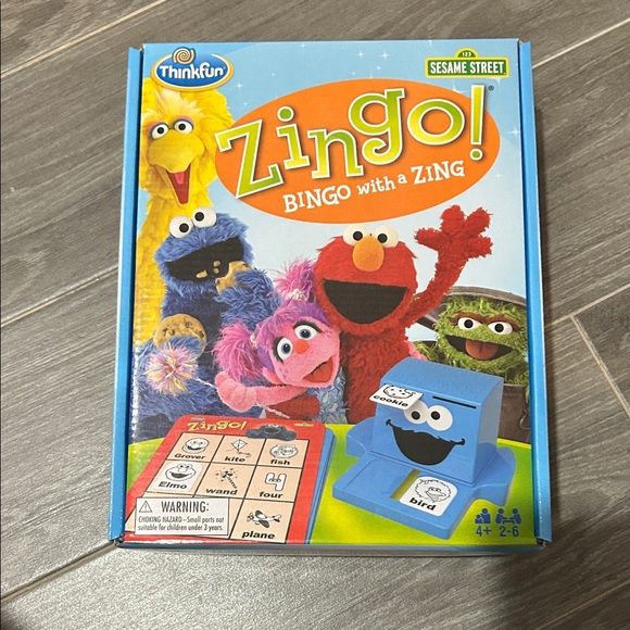 Toys | Brand New Sesame Street Zingo Bingo Game | Poshmark